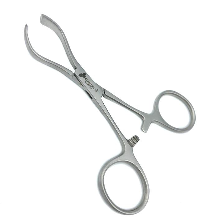 Lorna Edna Towel Clamp, 4" (10cm), Curved, Serrated – Deals on Medical